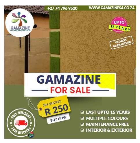 Gamazine wall coating South Africa